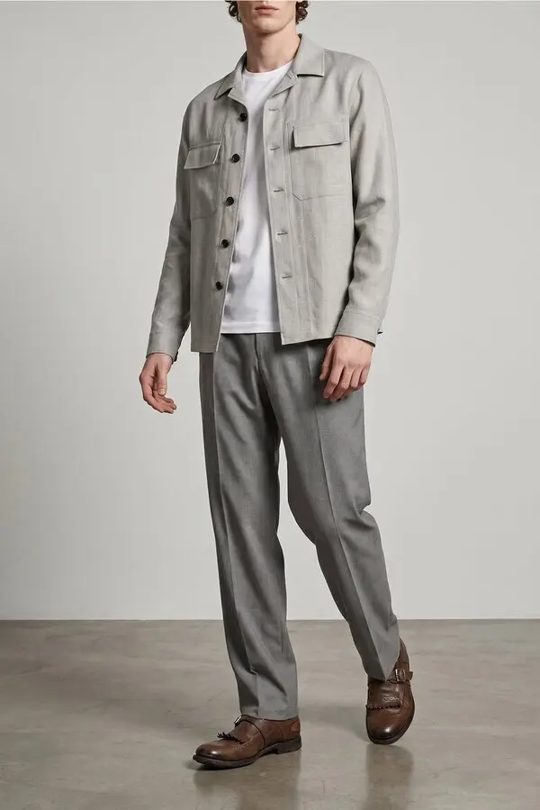 CELLAR DOOR Trousers With Elasticated Waistband