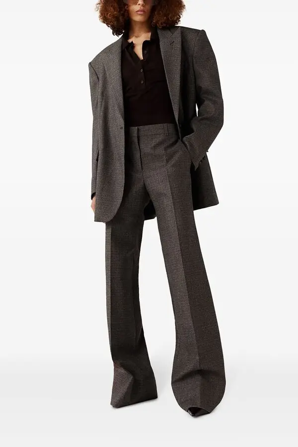Stella McCartney Flared 'houndstooth' Pants