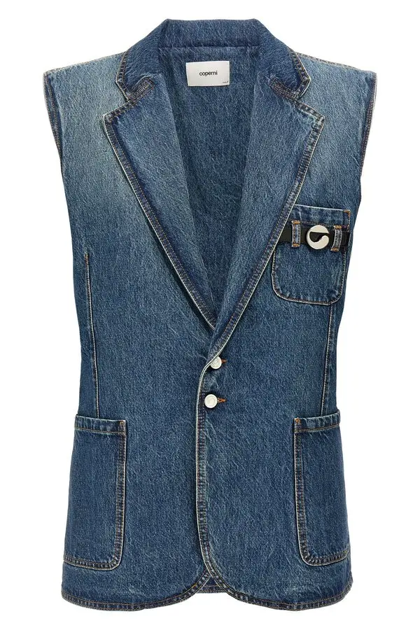 Coperni Vest 'sleeveless Denim Jacket