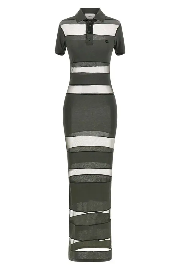 Coperni Dress With Sheer Panels