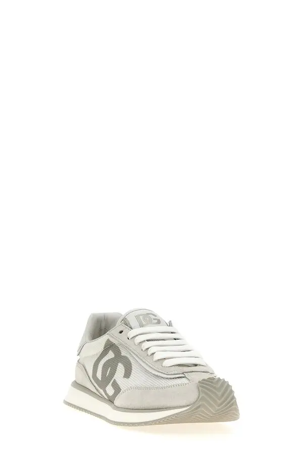 Dolce & Gabbana Low-top Sneakers With Maxi Dg Logo