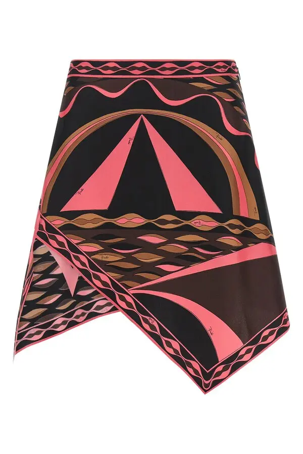 Emilio Pucci Pink 'dune' Skirt