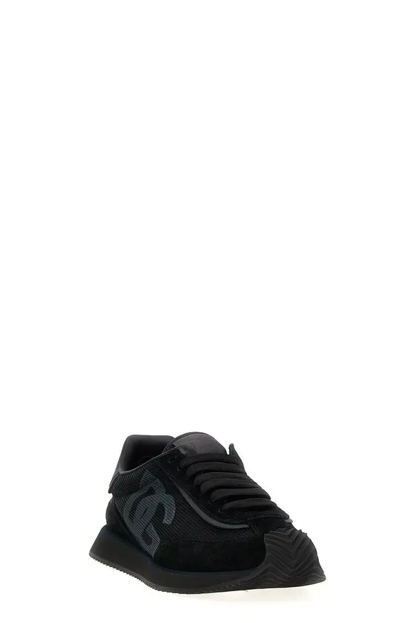 Dolce & Gabbana Low-top Sneakers With Maxi Dg Logo