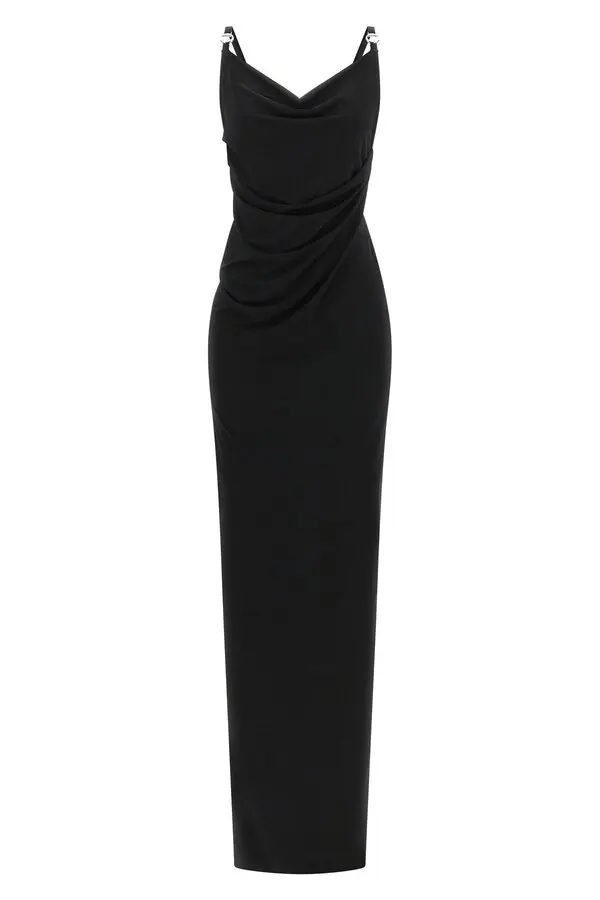 Coperni Logo Hardware Maxi Dress