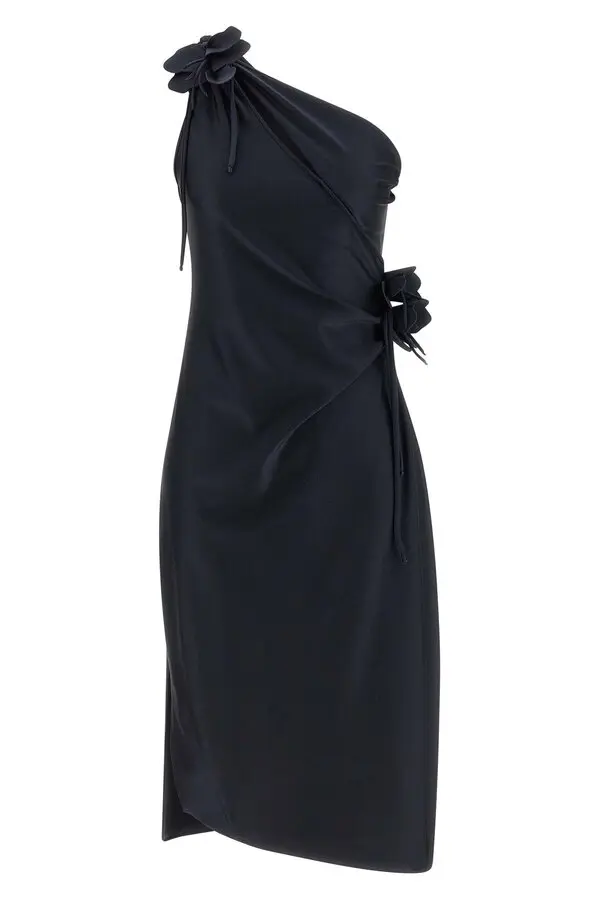 Coperni Asymmetric Mini Flower' Dress