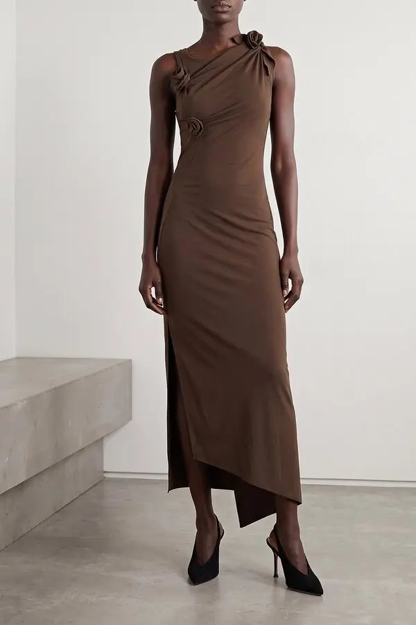 Coperni Floral Gown