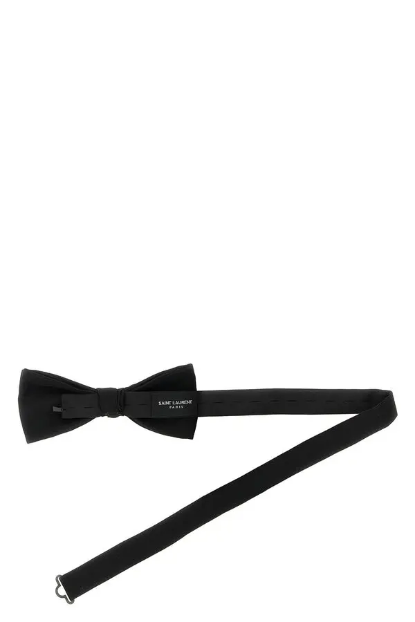 Saint Laurent Bow Tie Adjustable Hook Closure