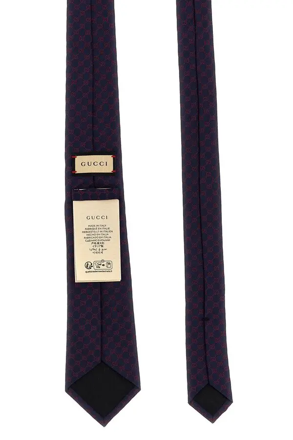 Gucci Gg Silk Tie