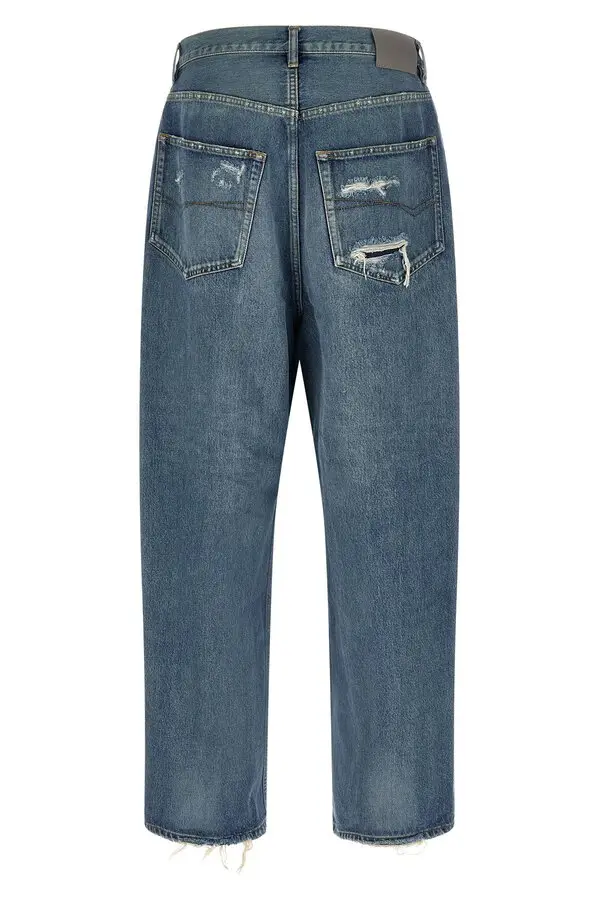 Balenciaga Distressed Baggy Jeans