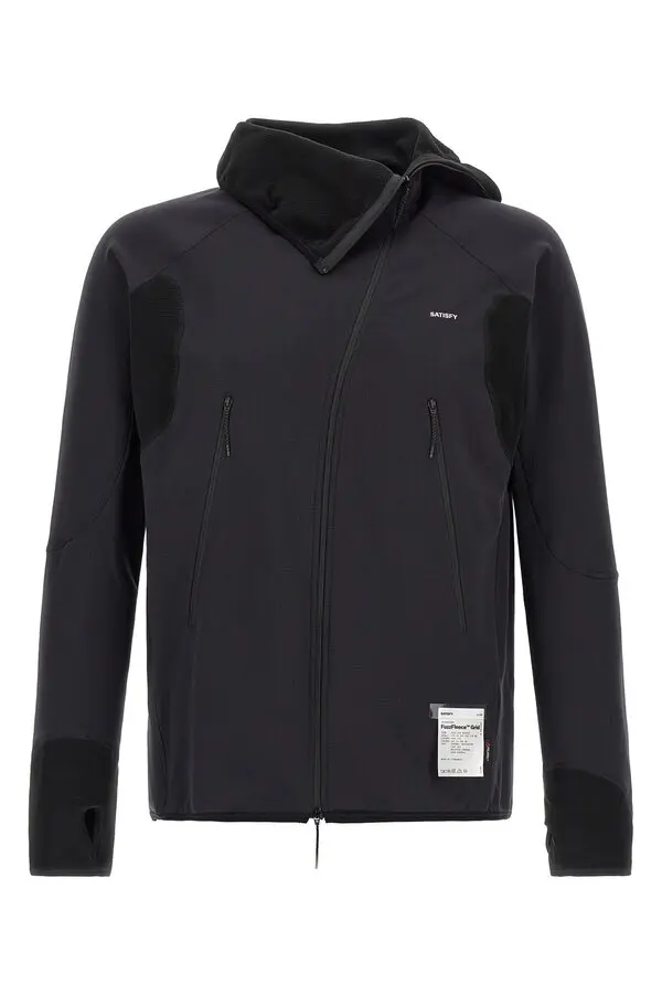 Satisfy Fuzzfleece' Hoodie - Black