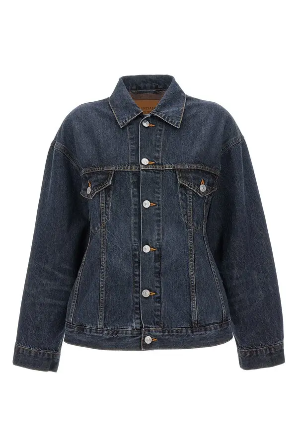 Balenciaga Hourglass' Jacket - Blue