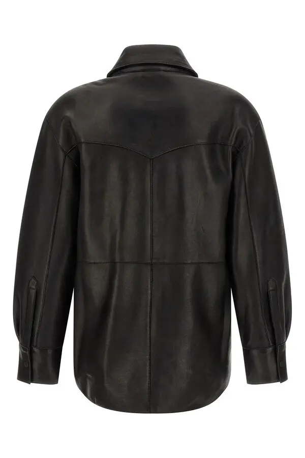 P.a.r.o.s.h P. A.r. O.s. H. Leather Shirt