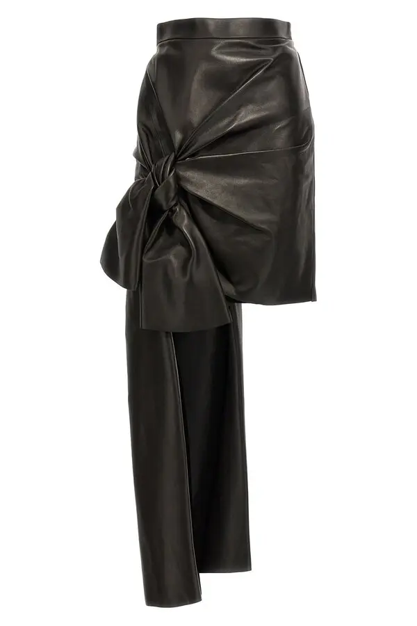 Alexander McQueen Draped Knot' Skirt