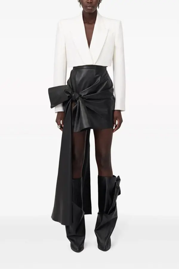 Alexander McQueen Draped Knot' Skirt
