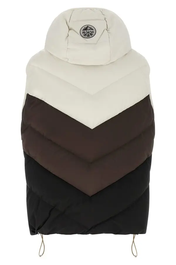 Kiton Chevron Quilted Vest