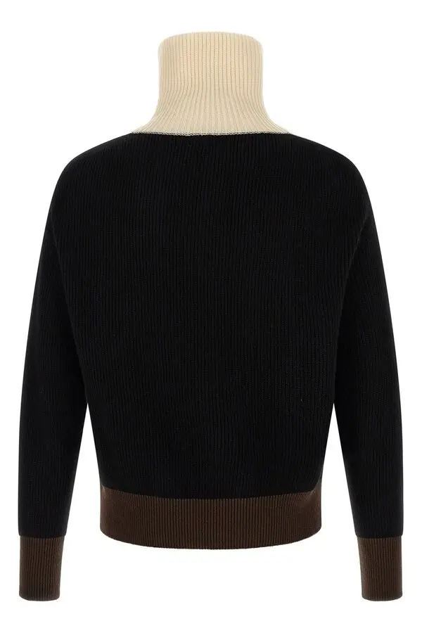 Kiton Color-block Sweater