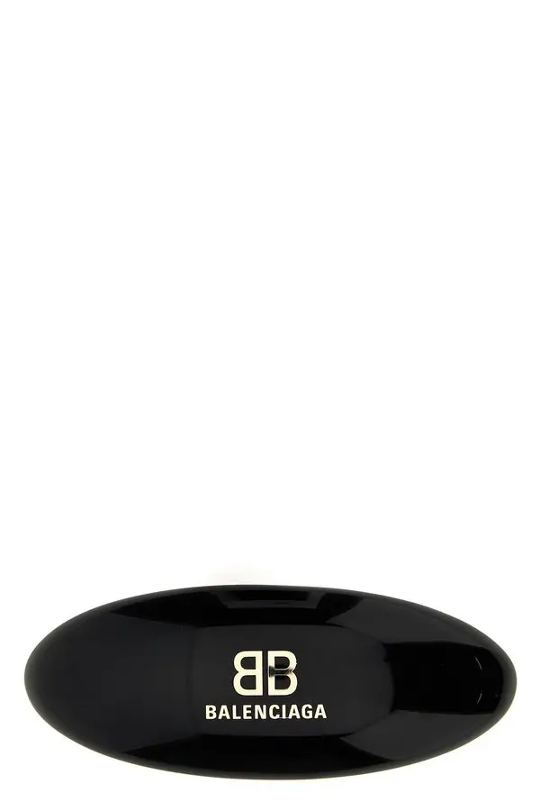 Balenciaga Hair Accessory 'logo Hair Clip