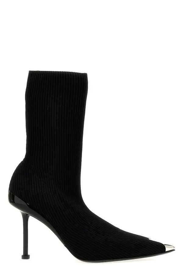 Alexander McQueen Boot 'slash - Black
