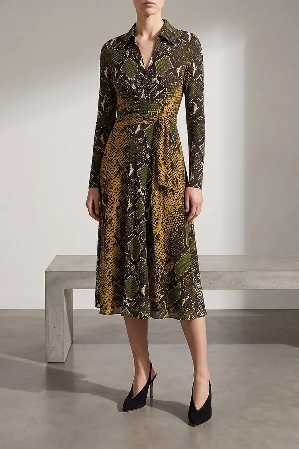 Diane Von Furstenberg Phoenix Reversible Dress