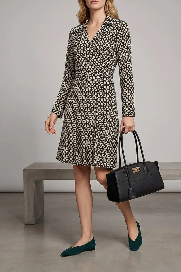 Diane Von Furstenberg The 'jeanne' Wrap Dress