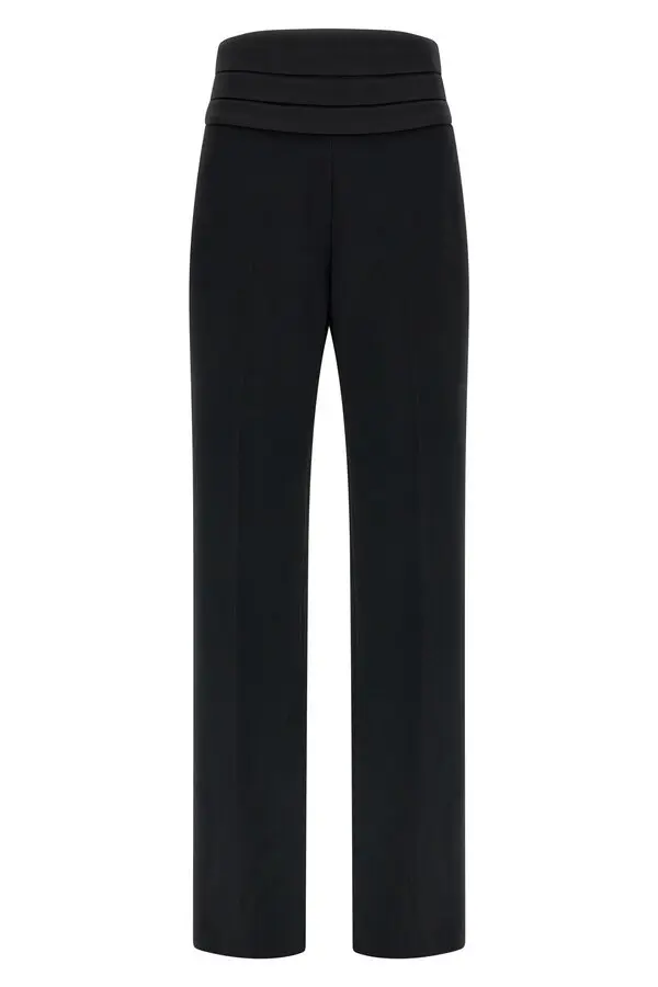 Ermanno Scervino Tuxedo Trousers - Black