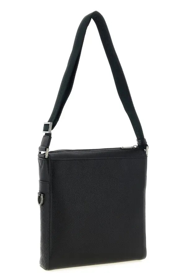 FERRAGAMO Monogram Messenger Shoulder Bag