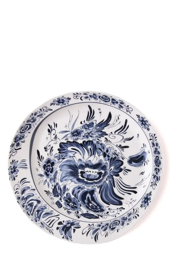 SELETTI Plate 'hollandia Flowers