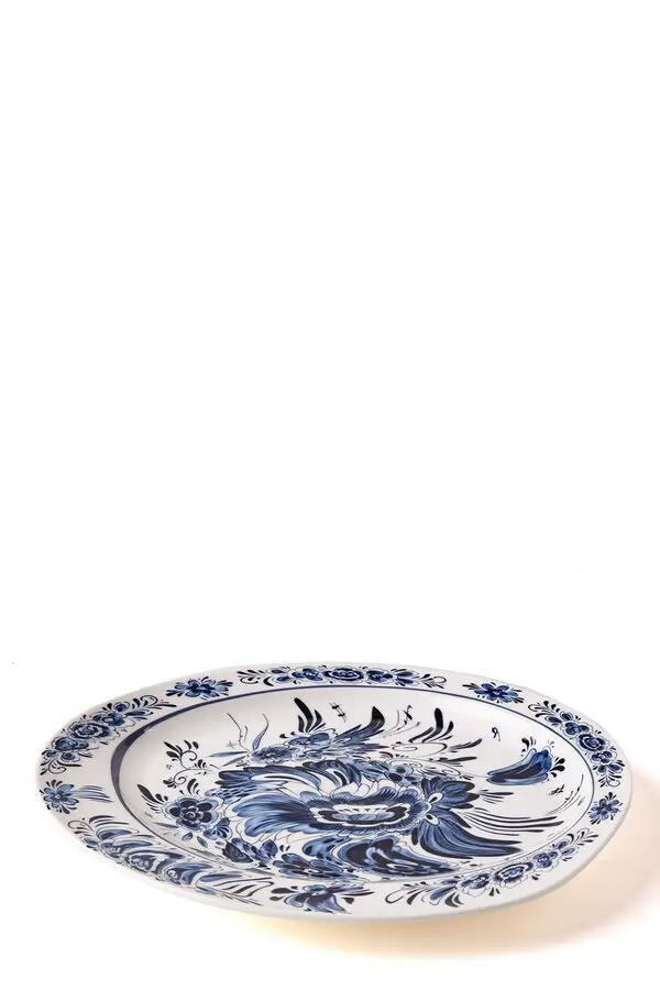SELETTI Plate 'hollandia Flowers