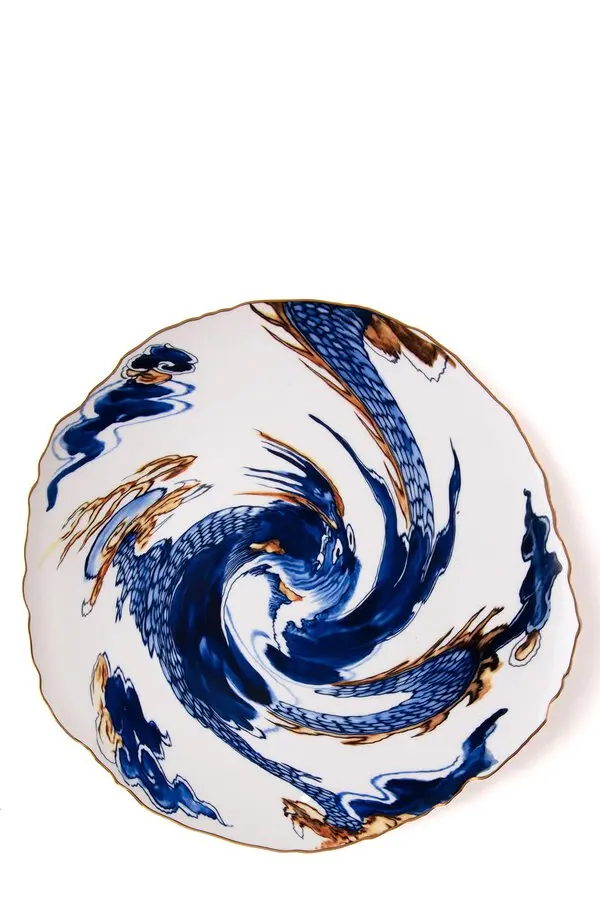 SELETTI Classic On Acid Imari Dragon' Dinner Plate