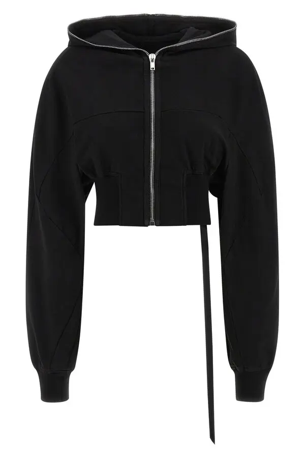 Rick Owens Collage Gimp Hoodie With Full Zip