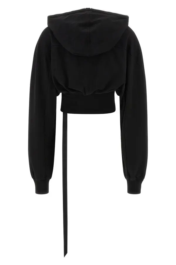 Rick Owens Collage Gimp Hoodie With Full Zip