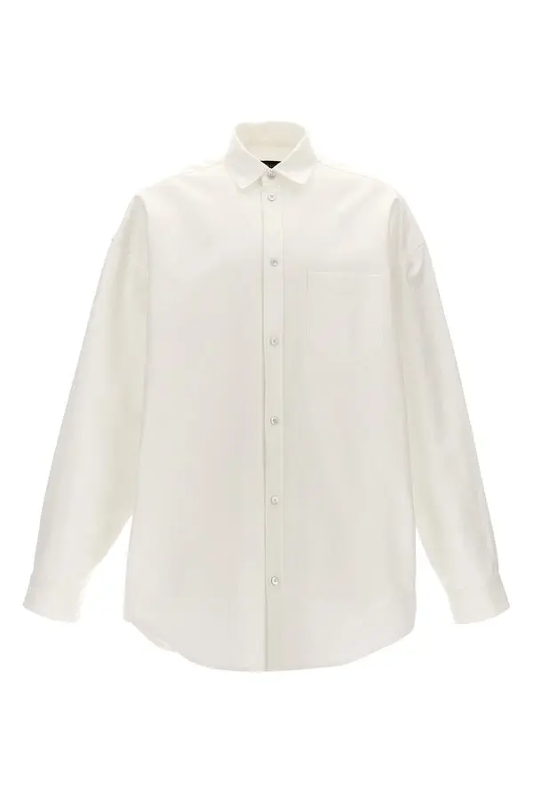 Balenciaga Shirt 'outerwear Shirt - White