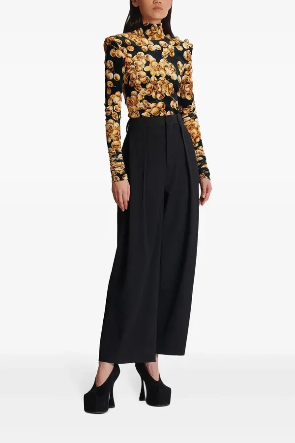 Balmain Hw Pleated Loose' Trousers