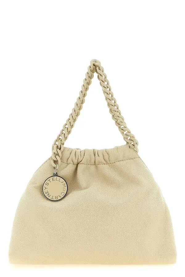 Stella McCartney Mini Bag With Tonal Chain - Beige