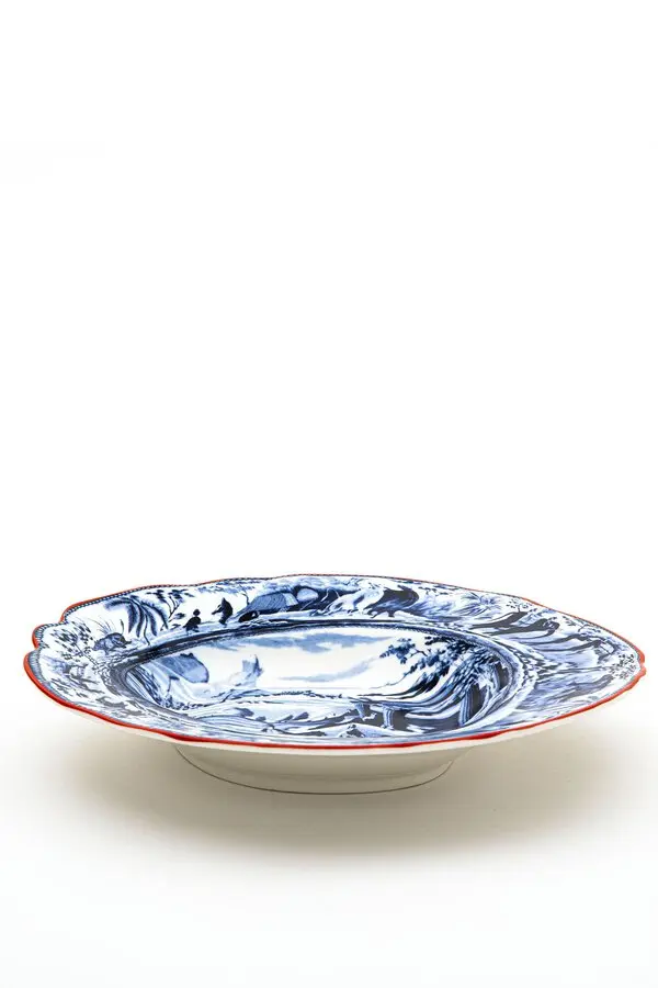 SELETTI Classics On Acid' Soup Plate