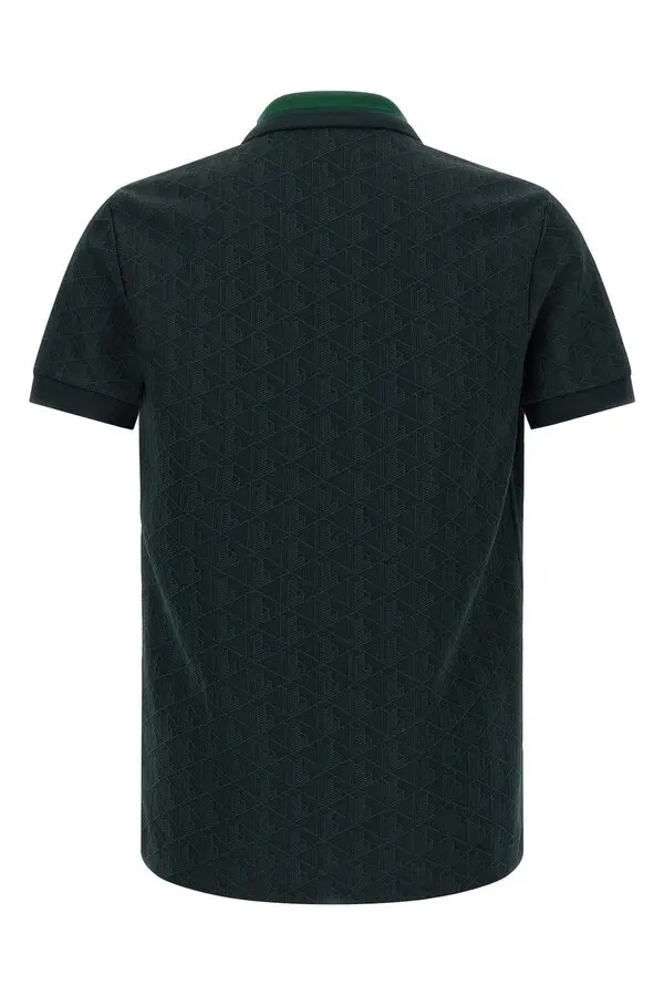 Lacoste Monogram Jacquard Polo Shirt