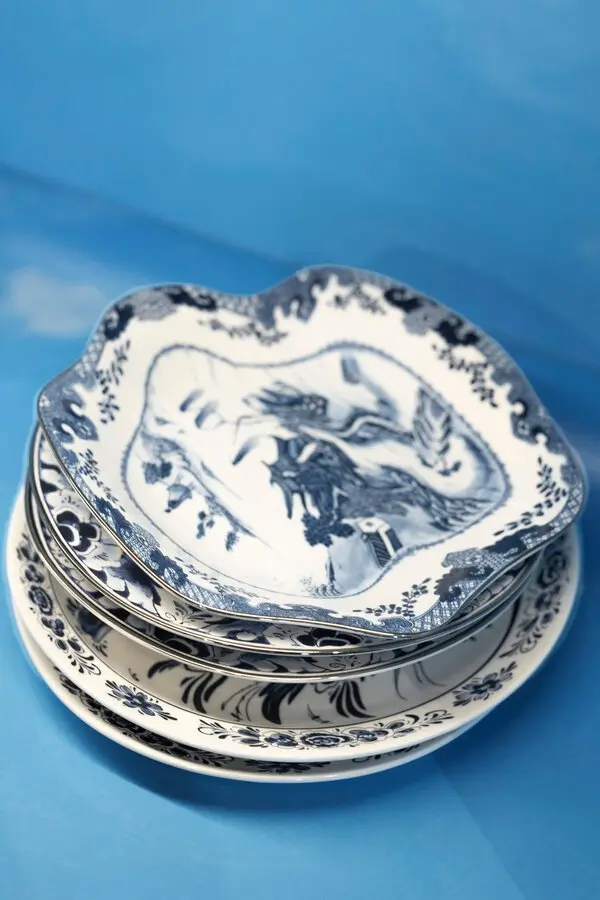 SELETTI Classic On Acid English Delft' Dinner Plate