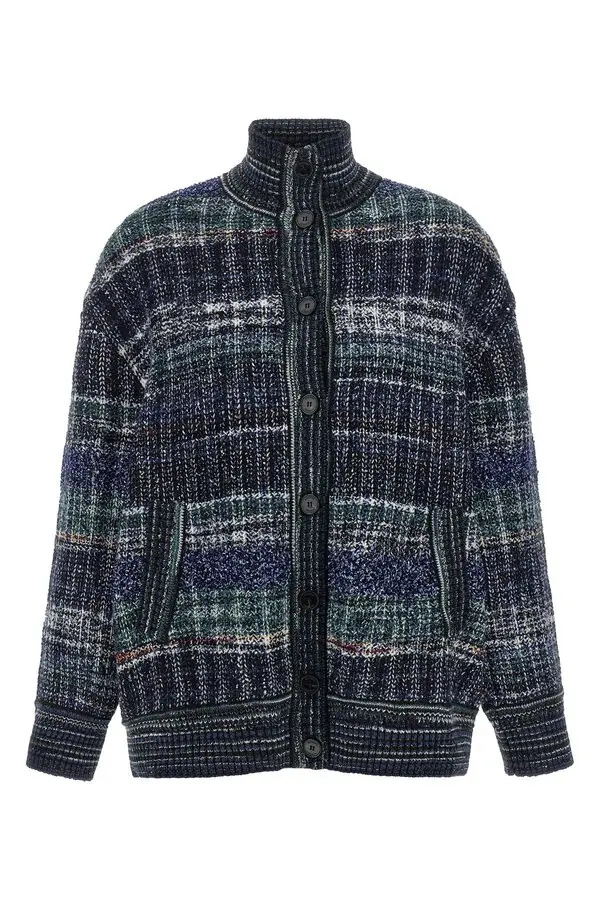Missoni Check Pattern Maxi-cardigan