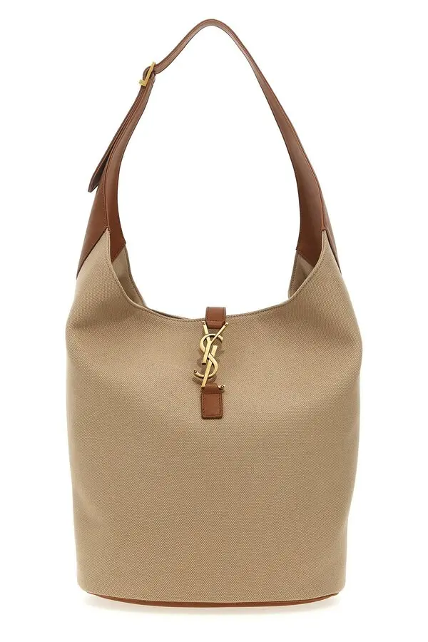 Saint Laurent Le 5 À 7 Hobo' Shoulder Bag - Beige