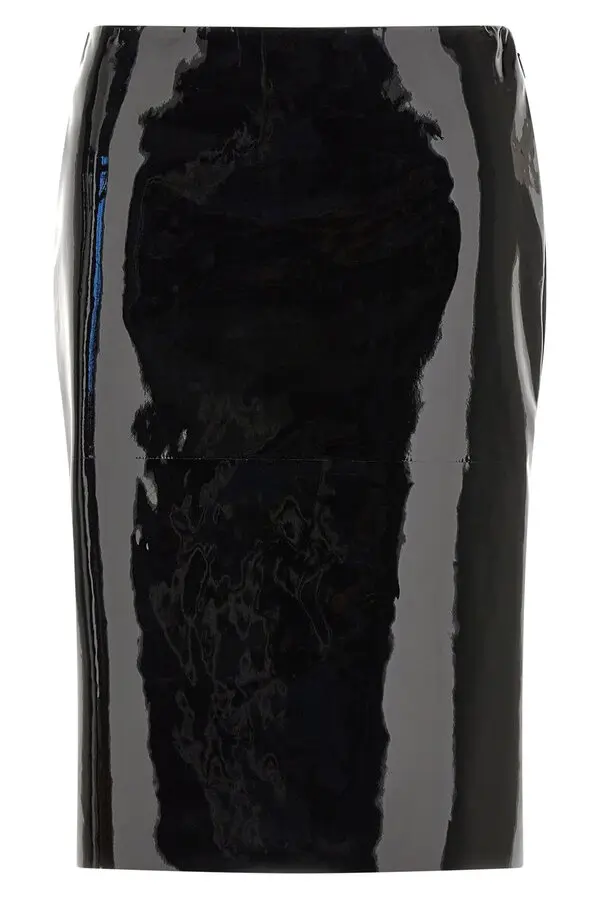 FERRAGAMO Patent Leather Skirt