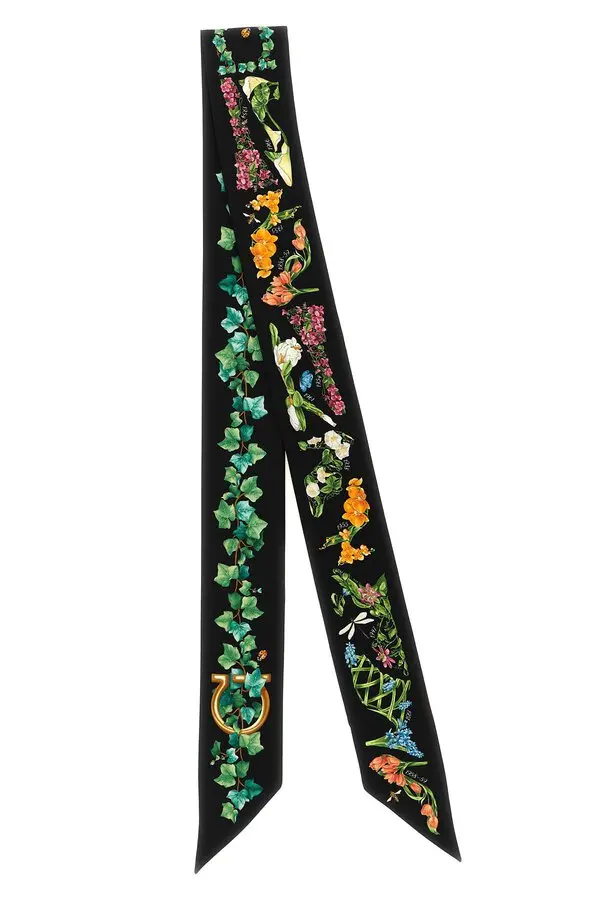 FERRAGAMO Eden Shoes Print Bandeau