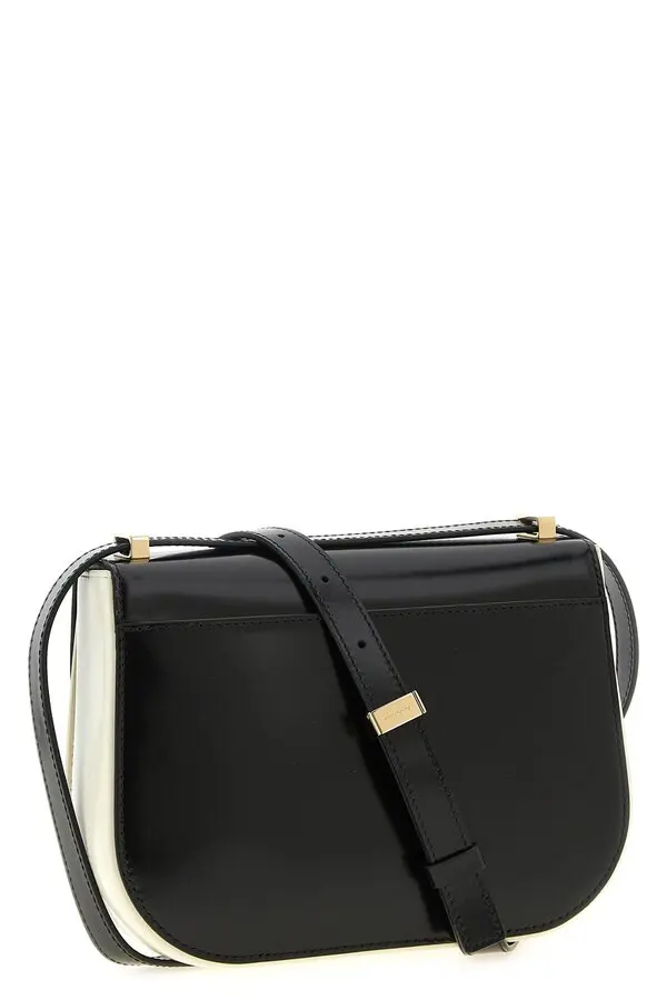 FERRAGAMO North-south Double Gancini Crossbody Bag