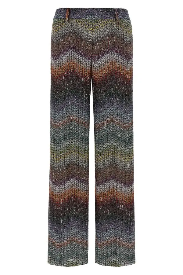 Missoni Zig-zag Lamé Trousers