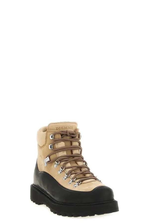 Diemme Roccia Vet Gomma' Ankle Boots - Beige