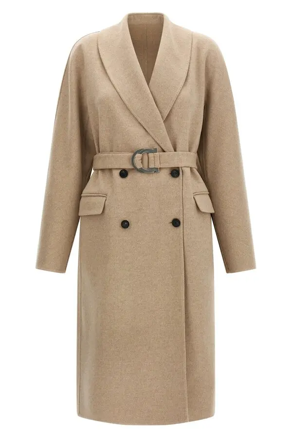 FERRAGAMO Chateau' Coat - Beige
