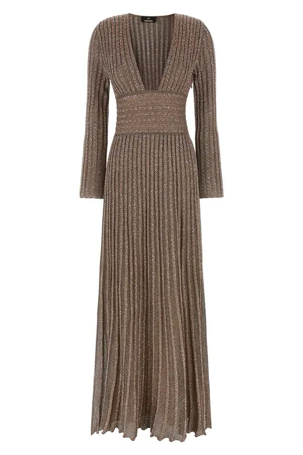 Missoni Luminous Metallic Knit Gown