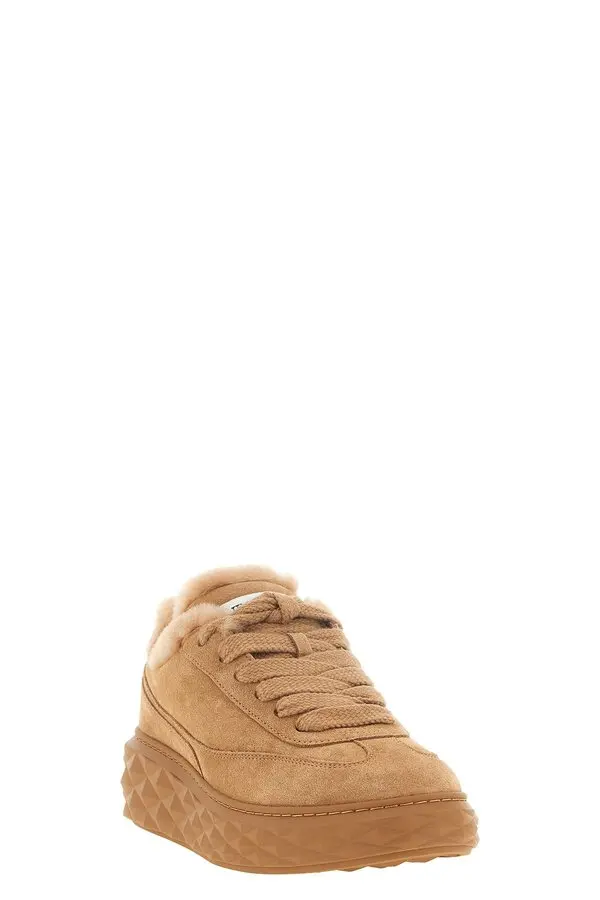JIMMY CHOO Diamond Maxi Retro Sneakers