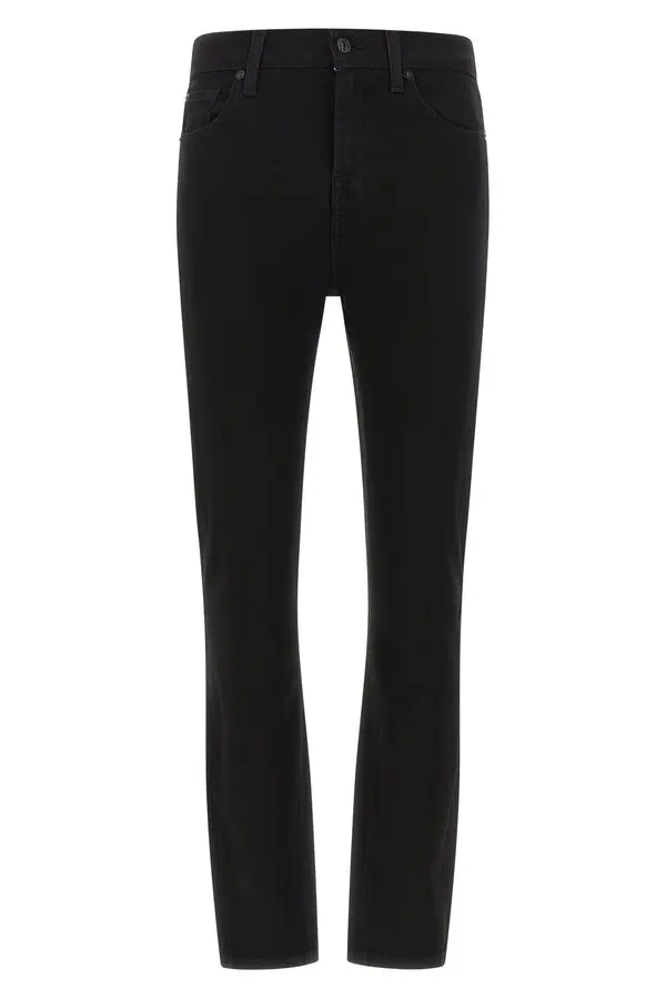 7 For All Mankind The Ankle Skinny Jeans - Black