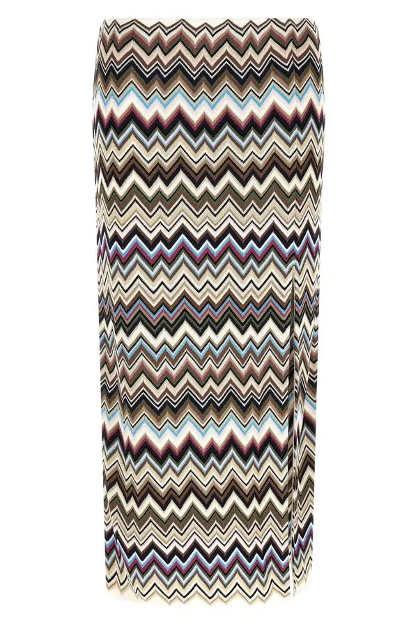 Missoni Chevron' Midi Skirt