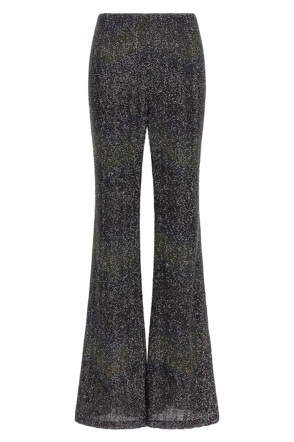 Missoni Flared Trousers With Micro-sequin Weave